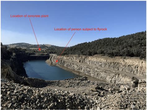 Person At Risk From Flyrock At Quarry Australasian Mine Safety Journal