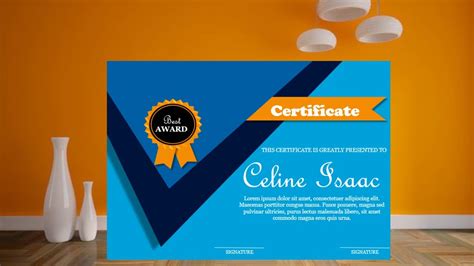 How To Make A Certificate Microsoft Word Design To Present Your Best