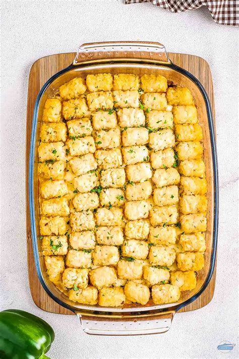 Philly Cheesesteak Tater Tot Casserole Best Casserole Recipes
