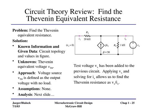 Microelectronic Circuit Designchapter 01 Ppt