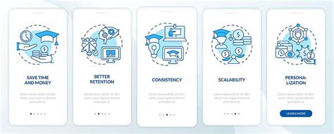 Advantages Of Elearning Onboarding Mobile App Screen Form Learning