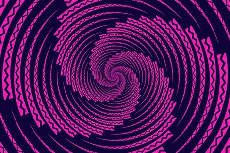 Fundo De Círculo Espiral De Design Plano Vetor Grátis