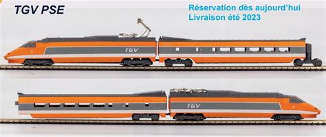 Tgv Pse Orange Analogique Tgv Shop Boutique Old Modèles