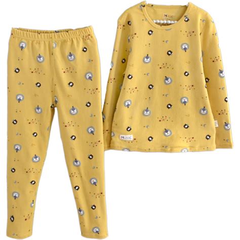 晴天坊 妈咪印象2023品牌女童儿童莱卡棉线衣家居服内衣套装盒装虎窝淘