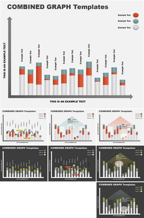 Column Graph PowerPoint Diagrams
