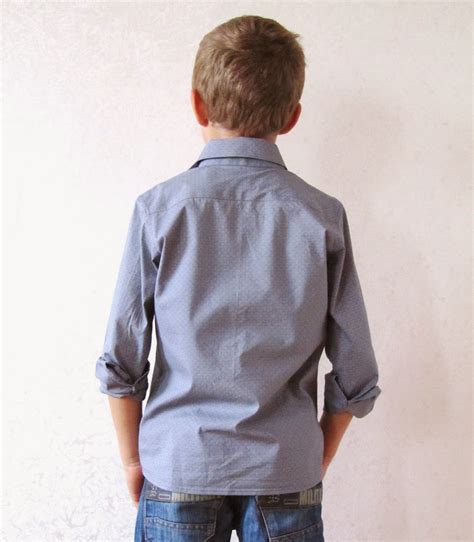 Шью детишкам: Серая рубашка / Grey Shirt