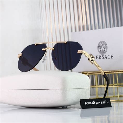 Versace Очки имиджевые купить на OZON по низкой цене (1677180275)