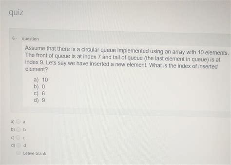 solved 5 question funx queue q stack s while queue is not