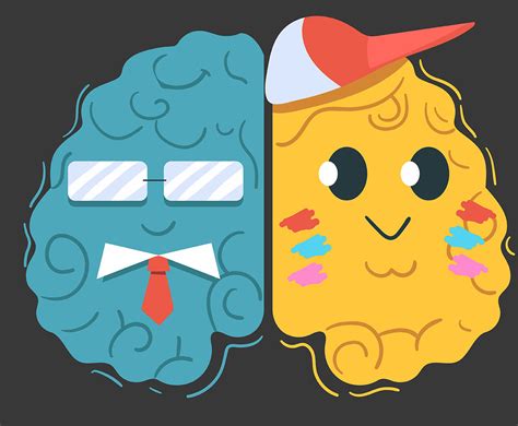 Human Brain Hemisphere Vector Art And Graphics