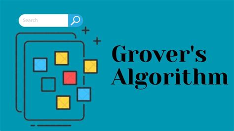 Grovers Algorithm For Searching Unstructured Databases In 2024 Techlasi