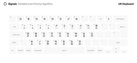 Signals By Significa — Variable Icon Font