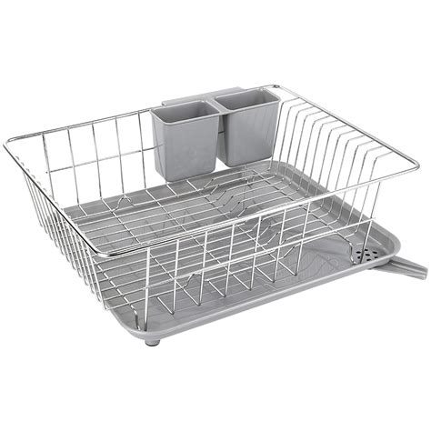 Buy Whitgo Dish Drying Rack With Drain Board Stainless Steel Dish