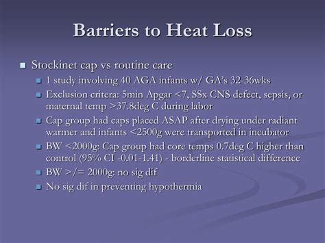 Ppt Temperature Control In The Neonate Powerpoint Presentation Free