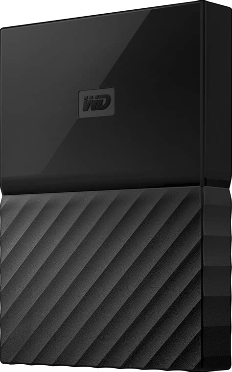 Best Buy Wd My Passport 4tb External Usb 3 0 Portable Hard Drive Black