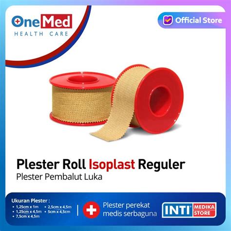 Promo Onemed Plester Kain Perekat Isoplast Plaster Pembalut Luka