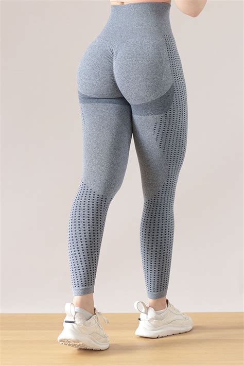 SCRUNCH PUNTOS AZUL COLORES Leggins
