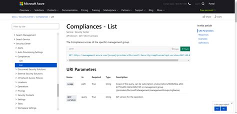 New Azure Security Center Swagger And Sdks Available Order To Management