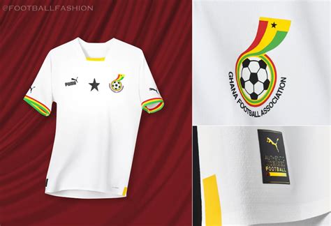 Ghana World Cup 2022 Puma Home Kit Football Fashion