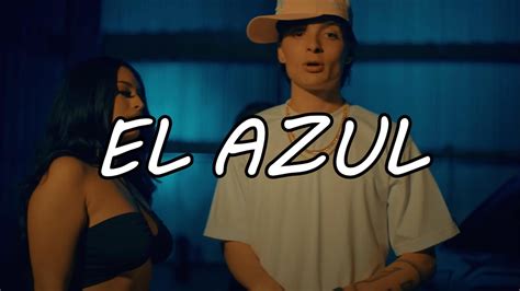 Junior H Peso Pluma El Azul Expert Video Lyrics Youtube Music