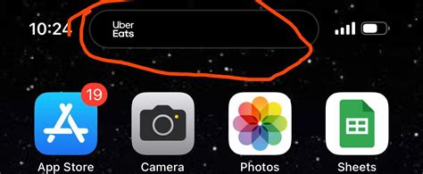 The Uber Eats App Wont Close On My Notch Ive Closed It Restarted My Phone Etc Any Advice