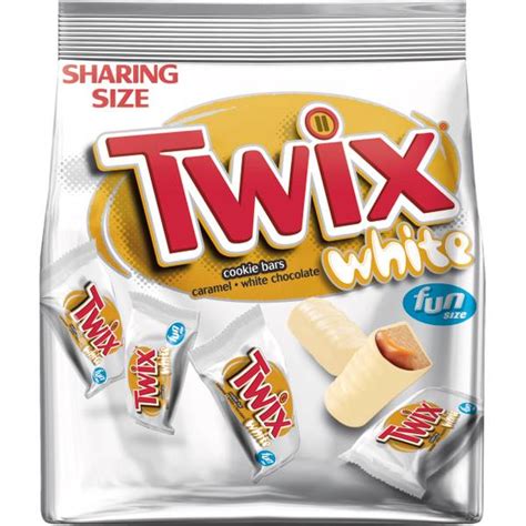 Twix 97 Oz White Chocolate Fun Size Bars 040000535430 Blains Farm