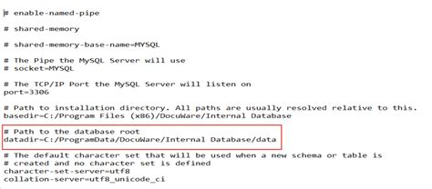 How To Uninstall The Internal Database V1 Or V2 · Docuware Support Portal