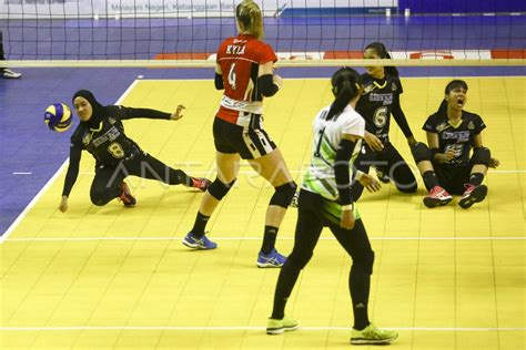 PUTRI JAKARTA PERTAMINA ENERGI KALAH ANTARA Foto