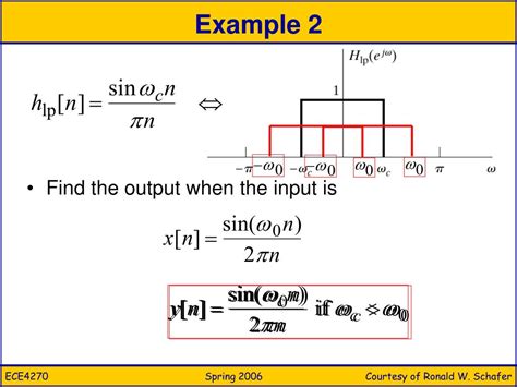 ppt ece4270 fundamentals of dsp lecture 7 b discrete time fourier