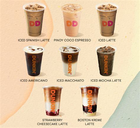 Dunkin Donuts Coffee Menu With Prices In Usa 2025