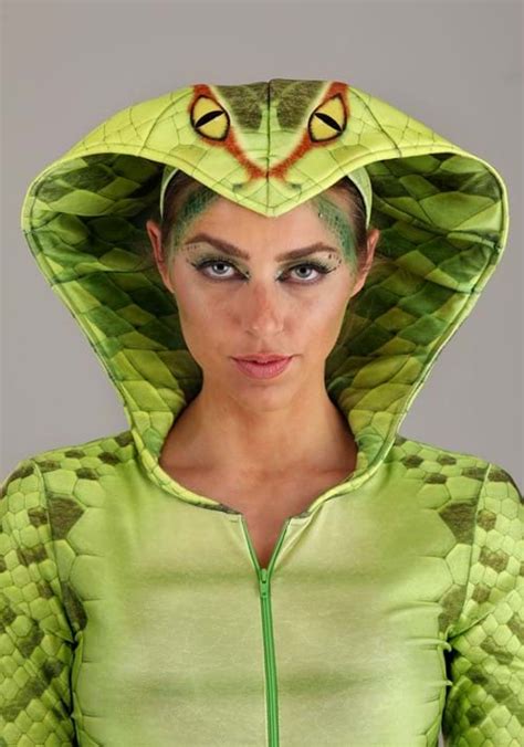 Fierce Snake Womens Costume