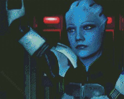 Liara Tsoni Mass Effect Character Diamond Painting Diamondpaintpro