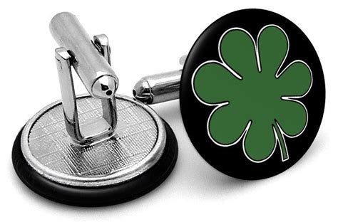 Futurama Seven Leaf Clover Cufflinks By Frenchcuffed Discount And