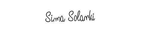 71 Sima Solanki Name Signature Style Ideas Free Esignature