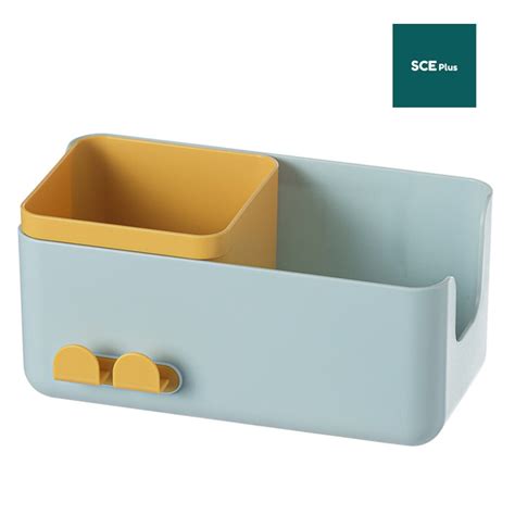 Sce ชั้นวางของอเนกประสงค์แบบติดพนัง คละสี Blue บจก ท็อปแวลู คอร์ปอเรท Thaipick