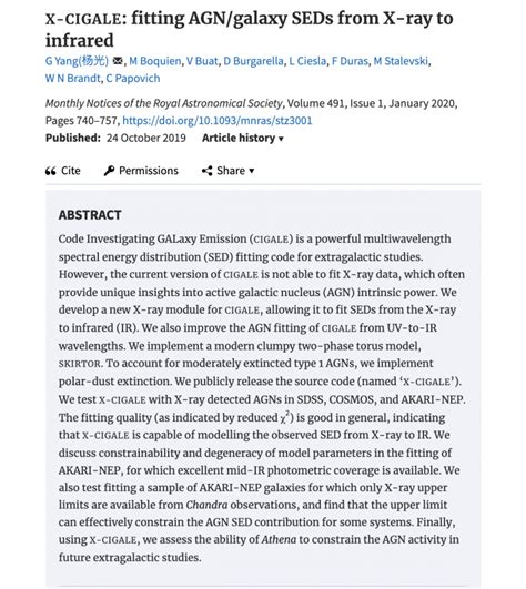 Cigale Code Investigating Galaxy Emission