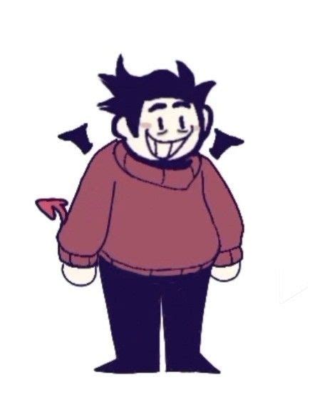 Red Guy Fat Man Bbg Spooky Guess Handsome Reference History