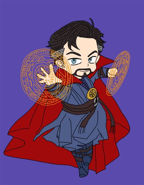 Doctor Strange Art Marvel Superhero Drawing