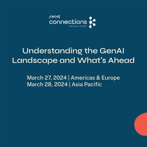 Register For Neo4jconnections For Genai Insights Neo4j Posted On The