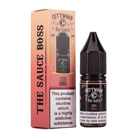 Boss Chill Nic Salt E Liquid By Cuttwood Royal Flush Vape Uk
