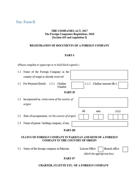 Fnc Form Ii Pdf Private Law Justice