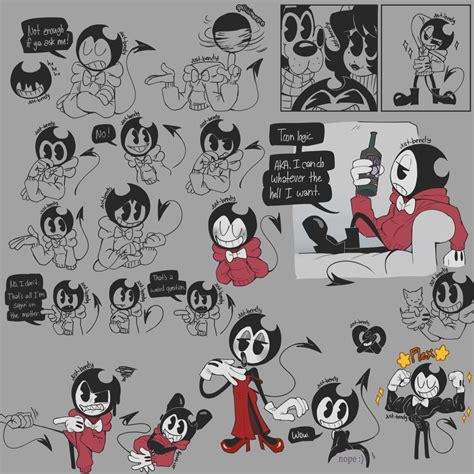 Oops All Bendys December Doodles