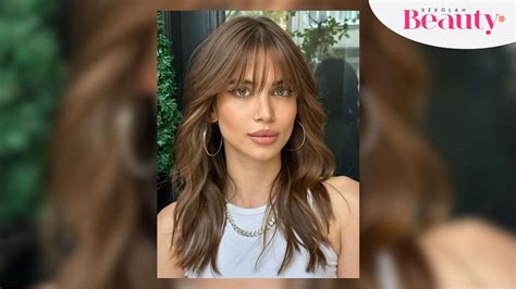 Poni Curtain Bangs Model Poni Trendi Dan Bikin Tirus Sekolah Beauty