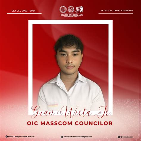 Masscomm Wmsu The Masscom Society Extends Its Heartfelt