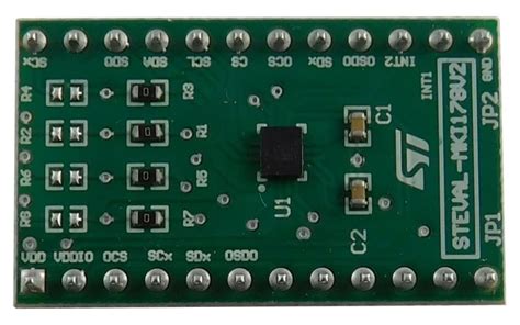 Steval Mki178v2 Lsm6dsl Adapter Board For A Standard Dil24 Socket Stmicroelectronics