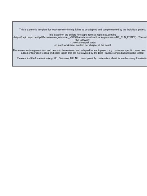S4h 458 Test Script Template Pdf Accounts Payable Invoice