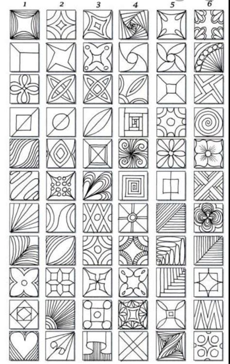 Pin By Pat Quaring On Art Doodles And Zentangles Zen Doodle Patterns