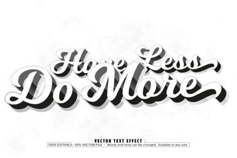 Minimal Text Effect Editable Simple Graphic By Mustafa Beksen