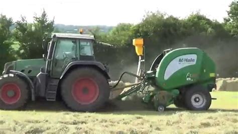 Dixons Agri Raking And Baling Hay Killucan 2015 Youtube