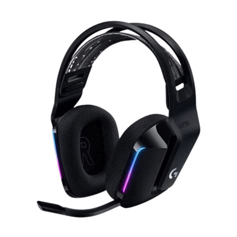 אוזניות גיימינג אלחוטיות Logitech G733 Lightspeed Rgb Headset Logitech אוזניות גיימינג