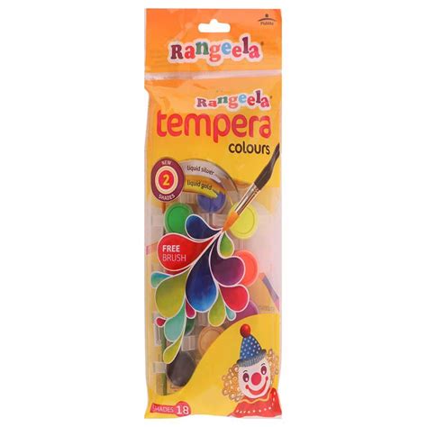 Pidilite Rangeela Tempera Colours 18 Shades 54ml Sbc Store
